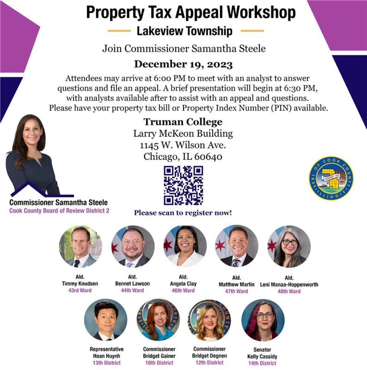 Lakeview Township Property Tax Workshop, Hosted by Commissioner ...
